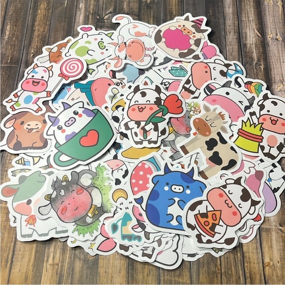 N/A | Design | 5for Cute Moo Moo Cow Cartoon Animal Kid Friendly ...